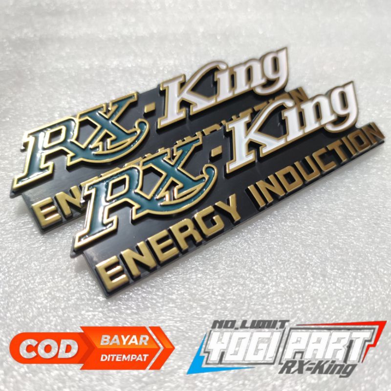 Jual LOGO EMBLEM RX KING BOX AKI KIRI KANAN | Shopee Indonesia