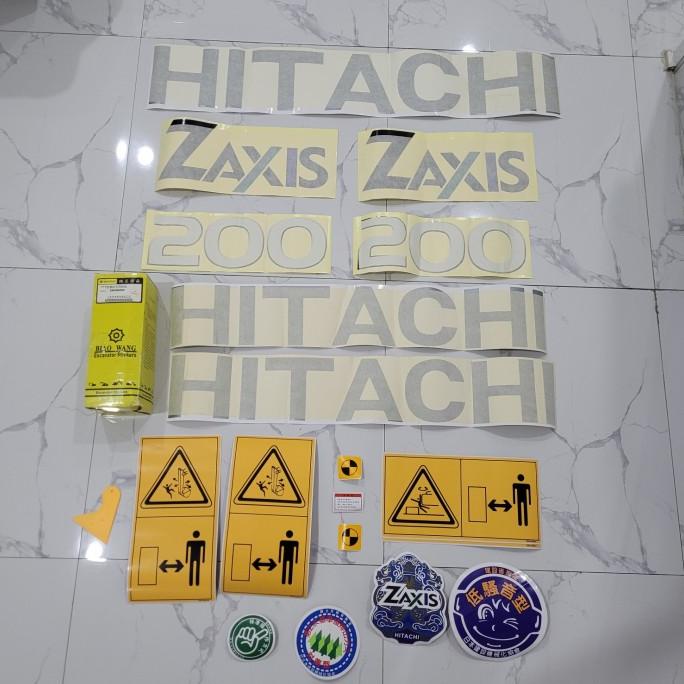 Jual Stiker Alat Berat Sticker Hitachi Stiker Zaxis 200 | Shopee Indonesia