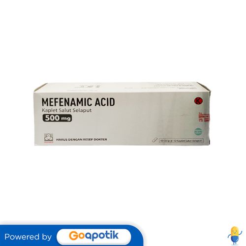 Jual ASAM MEFENAMAT PROMED 500 MG BOX 100 KAPLET | Shopee Indonesia