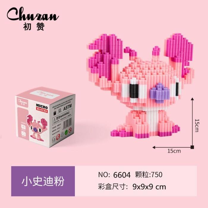 Jual LEGO NANO BLOCK LILO STICH MAINAN BALOK SUSUN BRICKS MINI HC ...