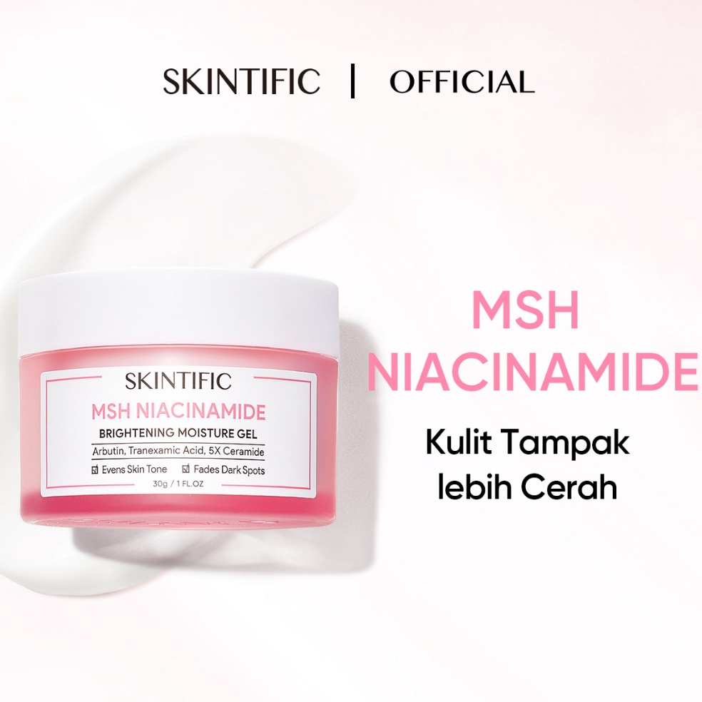 Jual Id s9S3e [Tasya Farasya Approved] SKINTIFIC MSH Niacinamide Brightening Moisturizer Glowing ...