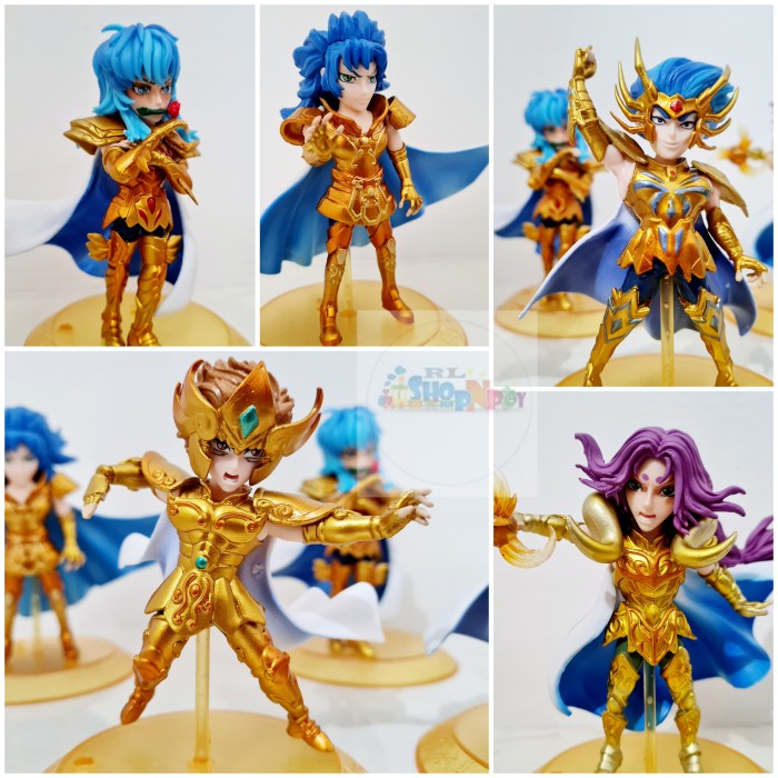 Jual PROMO!!! FIGURE SET GOLD SAINT SEIYA KNIGHT TERBARU | Shopee Indonesia