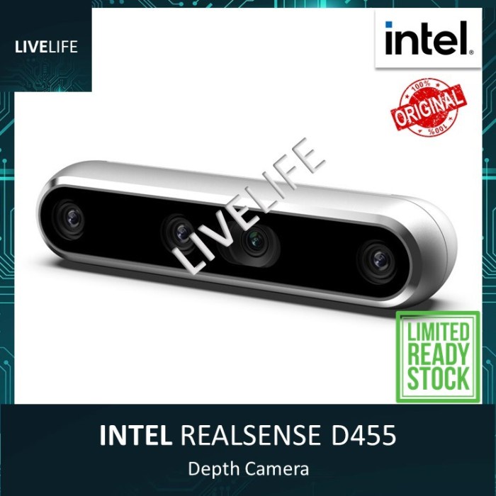 Jual INTEL REALSENSE D455 - DEPTH CAMERA / KAMERA KEDALAMAN U/ DRONE ...