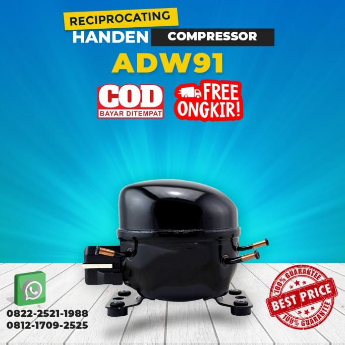 Jual Harga Spesial! Compressor Kulkas Freezer Handen Adw91 (1/4 Pk ...