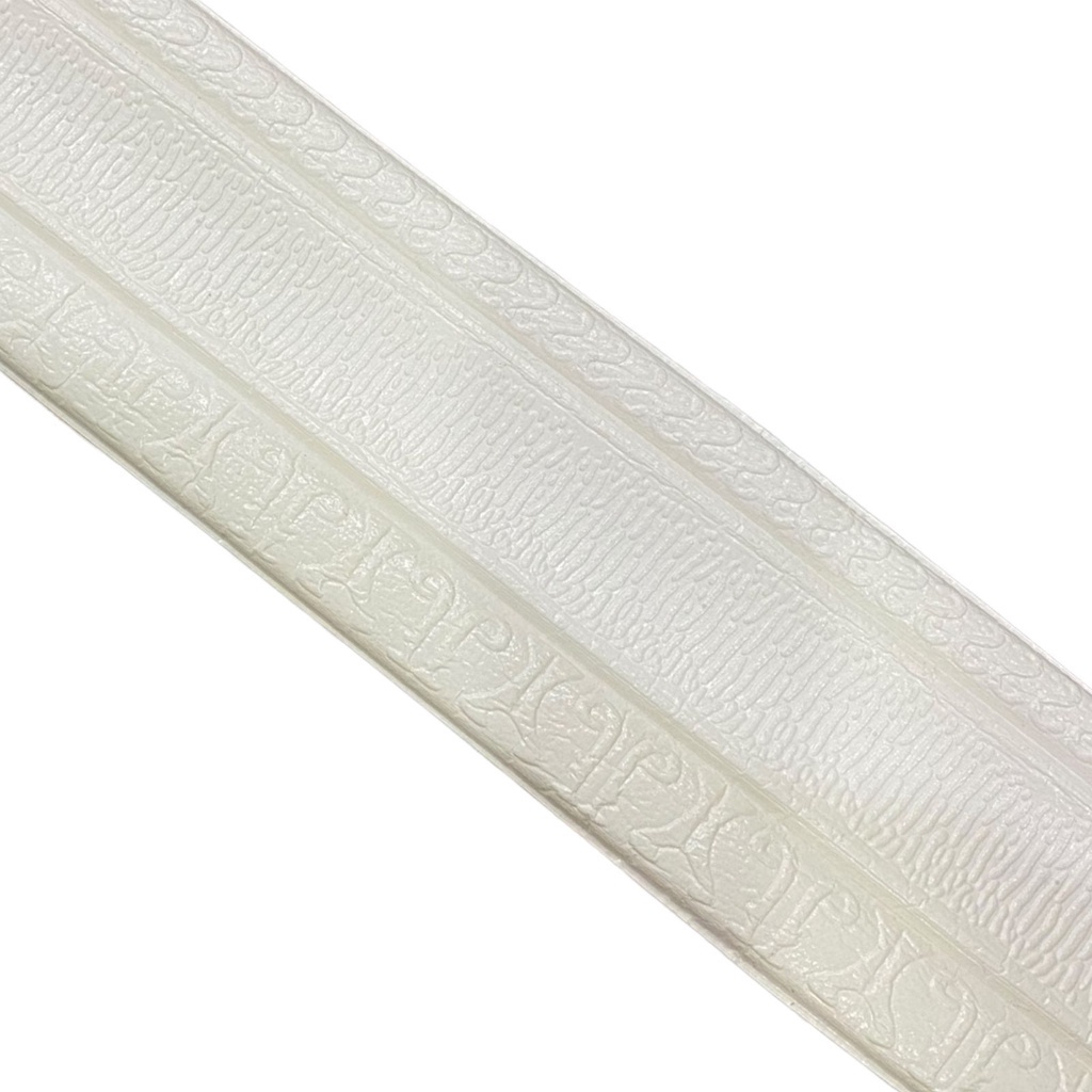 Jual HPT Wallpaper List Foam 3D Motif Batik 230CM Tebal 8MM Wall Border ...