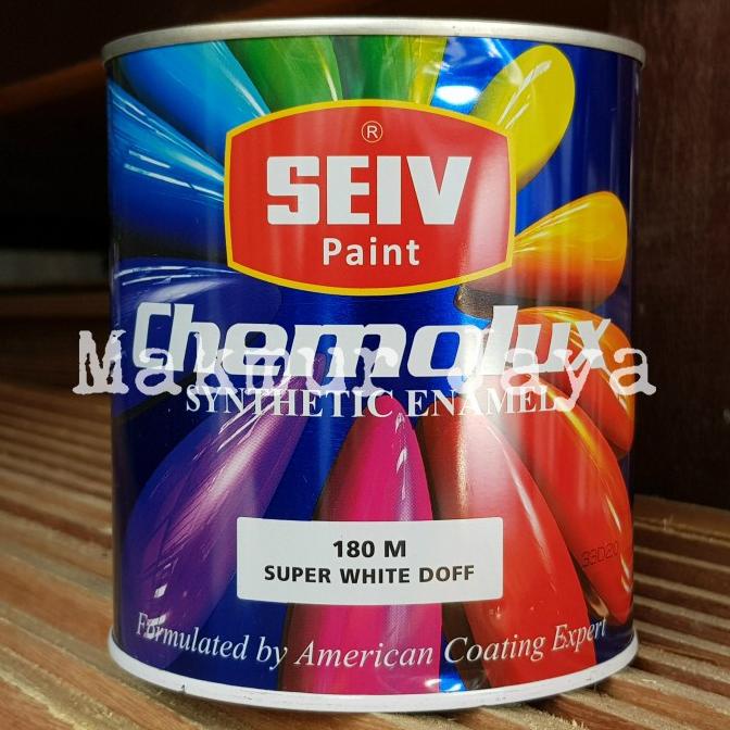 Jual Seiv Chemolux Putih Cat Besi Kayu Super White Doff 180M | Shopee ...