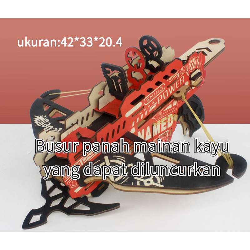 Jual Mainan Puzzle Anak-anak, Launch Karet Band Gun Crossbow Tiga ...
