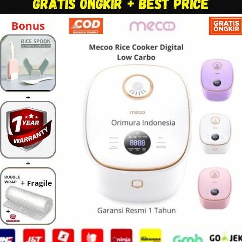 Jual Rice Cooker Digital Mecoo 3L - Low Carbo Rice Cooker - Rendah Gula ...