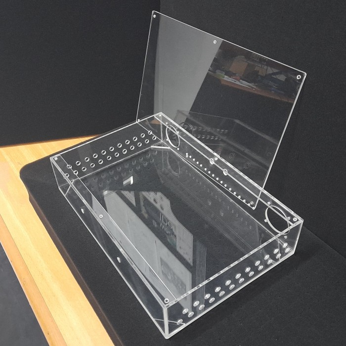 Jual Box Custom Akrilik Project Elektronik Box Amplifier Bok Arduino Shopee Indonesia