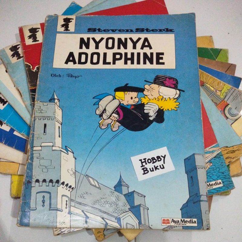 Jual Komik Lebar Steven Sterk dan Si Poussy Aya Media | Shopee Indonesia
