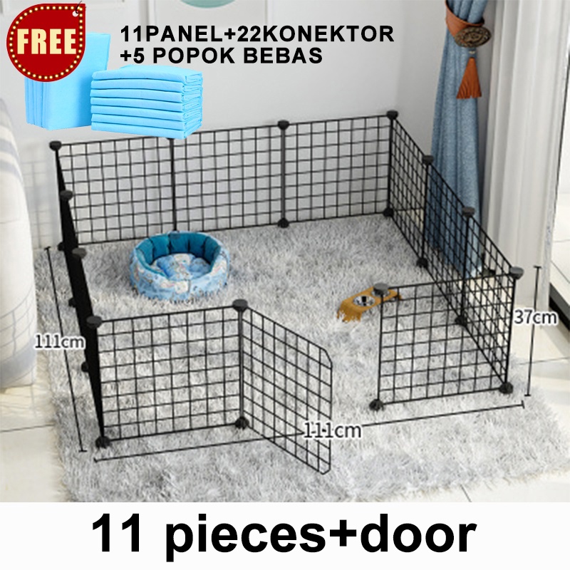 Jual 20Pcs Kandang Kucing Kandang Anjing Pagar Kucing Anjing Pet Cage ...