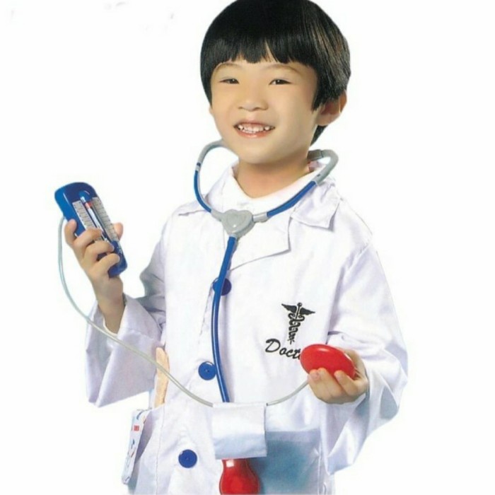 Jual Doctor costume dokter cosplay anak balita kostum hen05 | Shopee ...