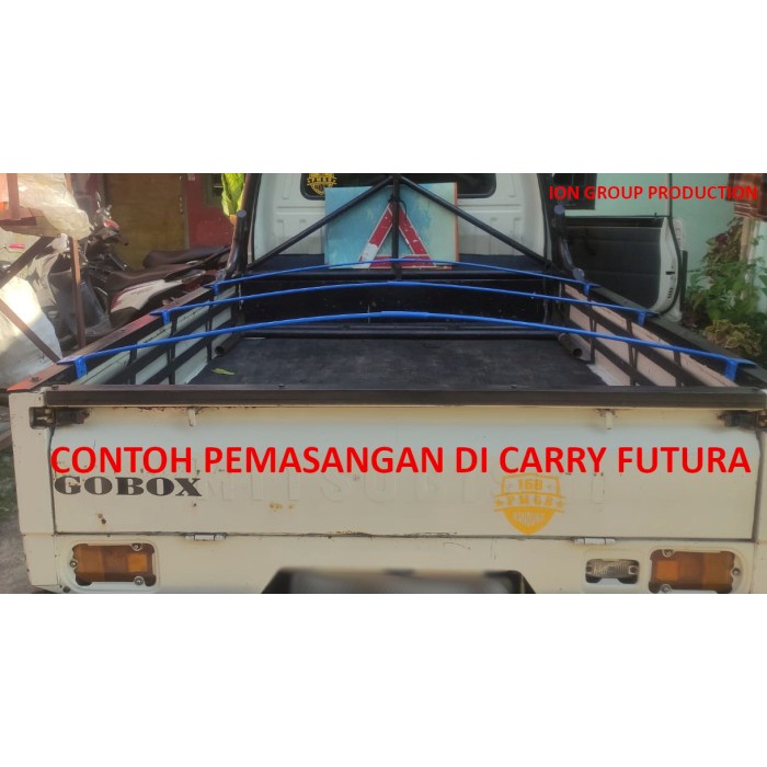 Jual PALANG BESI PENYANGGA / PENAHAN TERPAL BAK BELAKANG MOBIL PICK UP ...
