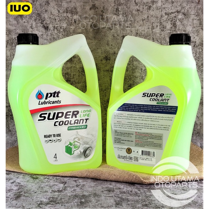 Jual Air Radiator Coolant PTT Lubricants Super Long Life Coolant 4L ...