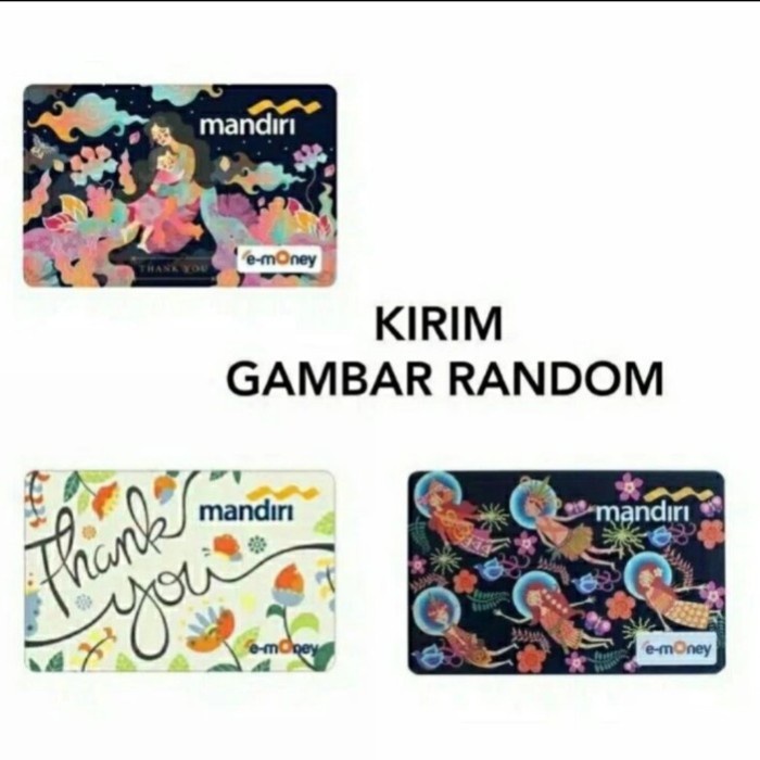 Jual Kartu Etoll Emoney Card Mandiri E Money E Toll Nfc Spesial Edition ...