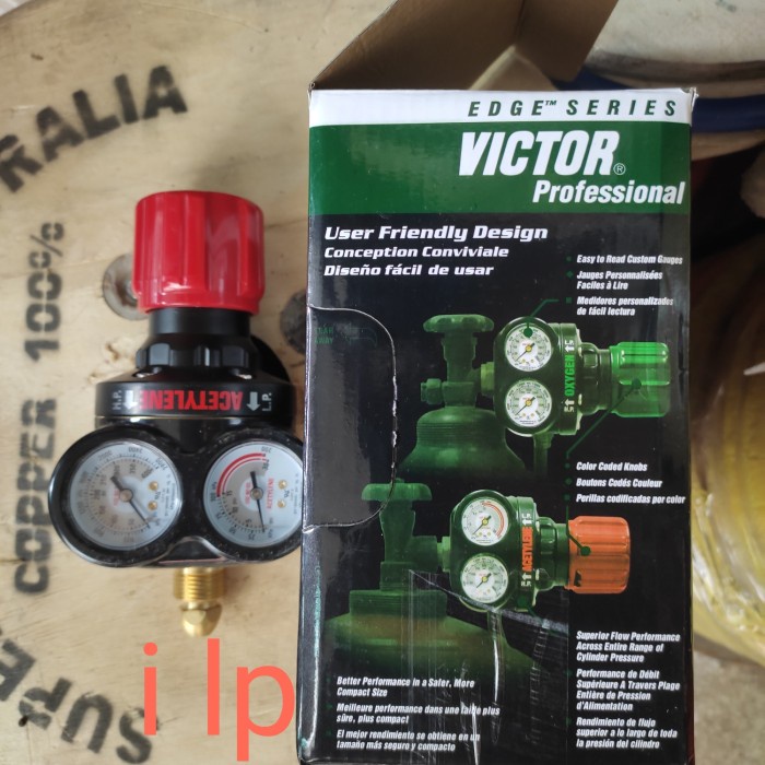 Jual REGULATOR ACETYLENE VICTOR EDGE SERIES ESS4 15 993 | Shopee Indonesia