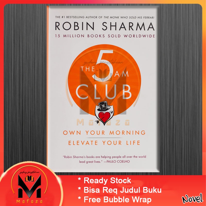 Jual NEW The 5 AM Club by Robin Sharma (English) | Shopee Indonesia