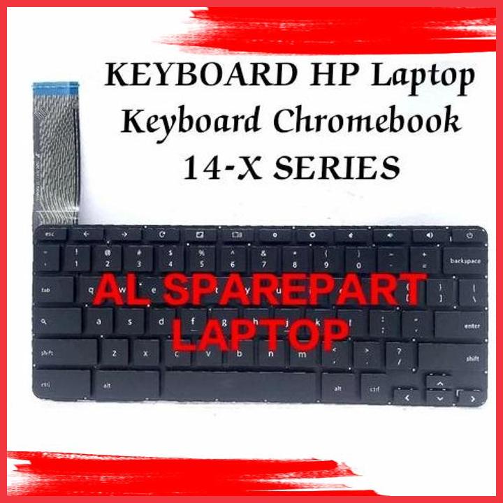 Jual (ALS) KEYBOARD HP LAPTOP KEYBOARD CHROMEBOOK 14-X SERIES | Shopee ...
