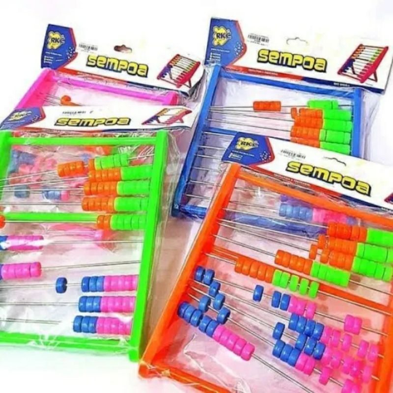 Jual Sempoa with Stand RKC 01011-1 Mainan Edukasi Anak Berhitung ...