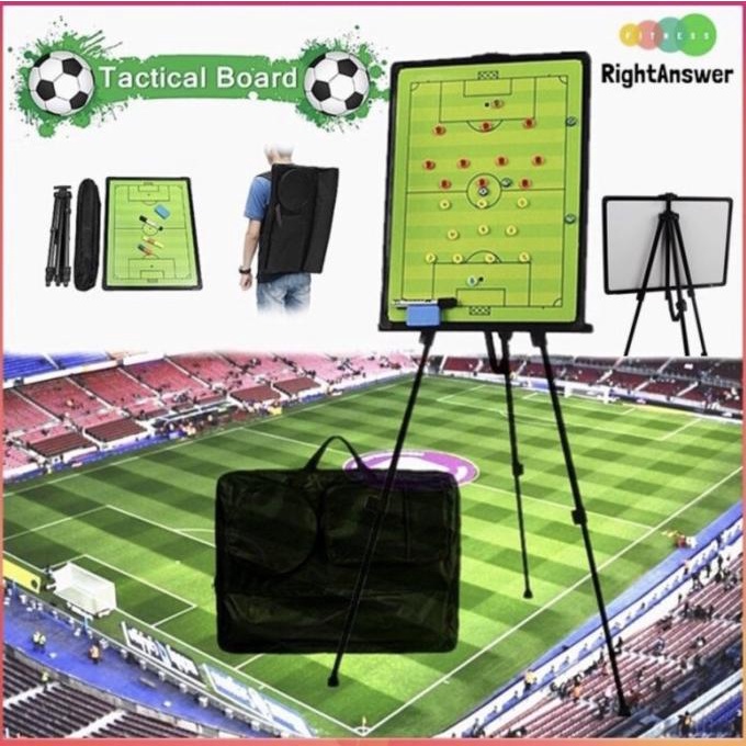Jual Papan strategi Bola Tripod papan coach pelatih Soccer/Basket ...