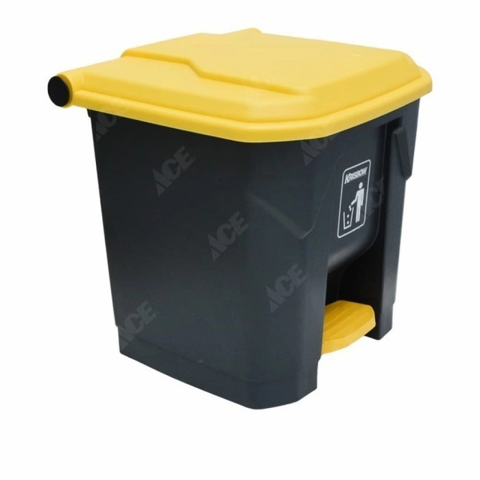 Jual Krisw Tempat Sampah Outdoor Pedal 30 Ltr - Ace | Shopee Indonesia