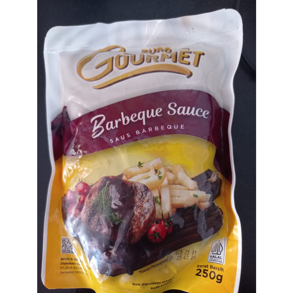 Jual EURO GOURMET BARBEQUE SAUCE 250 GR BBQ SAUS BARBEKIU | Shopee ...
