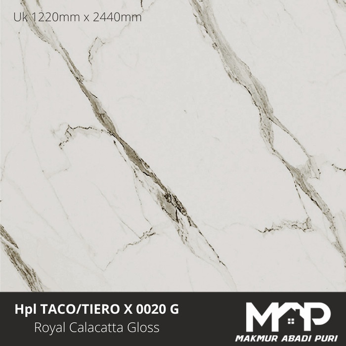 Jual Best Seller Hpl Taco/Tiero Ultimate X 0020 G ( Royal Calacatta ...