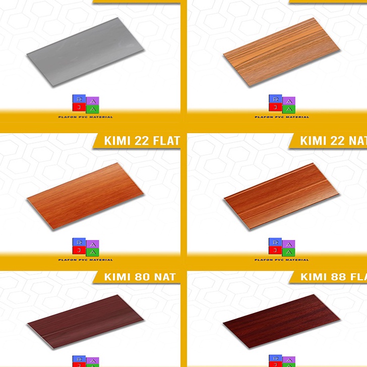 Jual ⋆lji【 Plafon PVC Aneka Motif Kayu Natural Berkualitas Lebar 20 cm ...