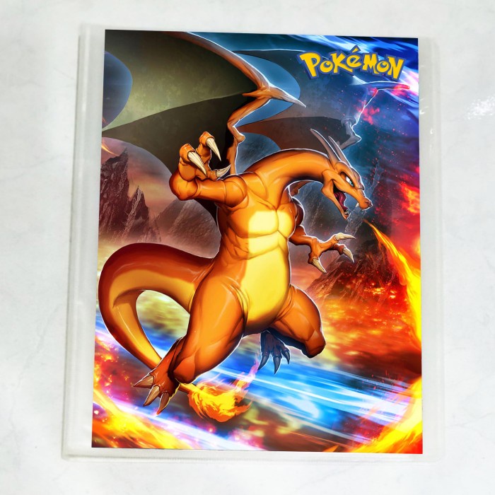 Jual Album kartu Pokemon card holder Charizard Final bisa isi 216 kartu ...