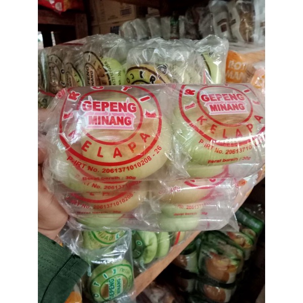 Jual Roti Gepeng Minang Rasa Kelapa 10pcs | Shopee Indonesia