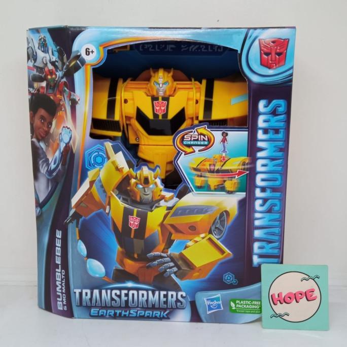 Jual Transformers EarthSpark Spin Changer Bumblebee & Mo Malto Original ...
