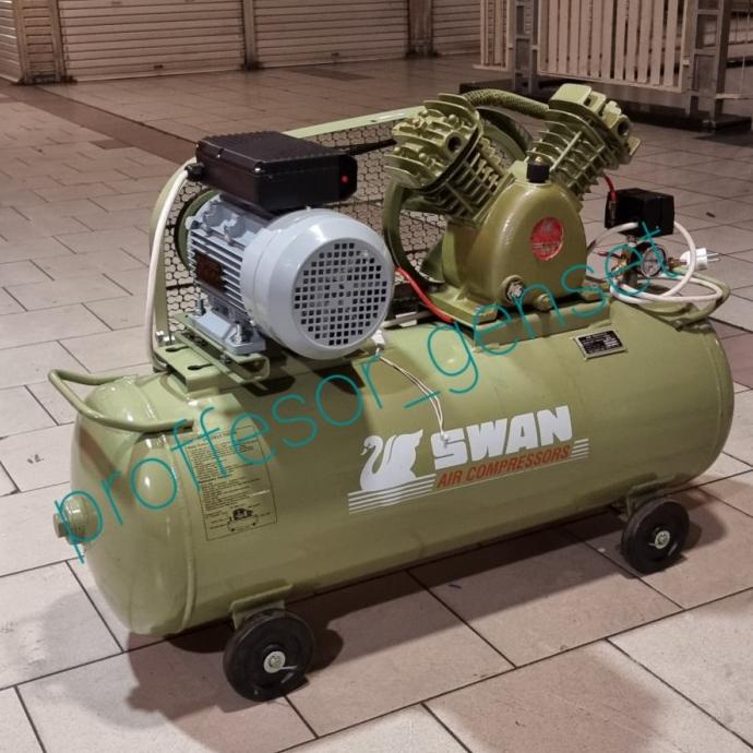 Jual Kompresor angin swan 2 hp ( pk ) 2hp komplit motor SVU 202 ...
