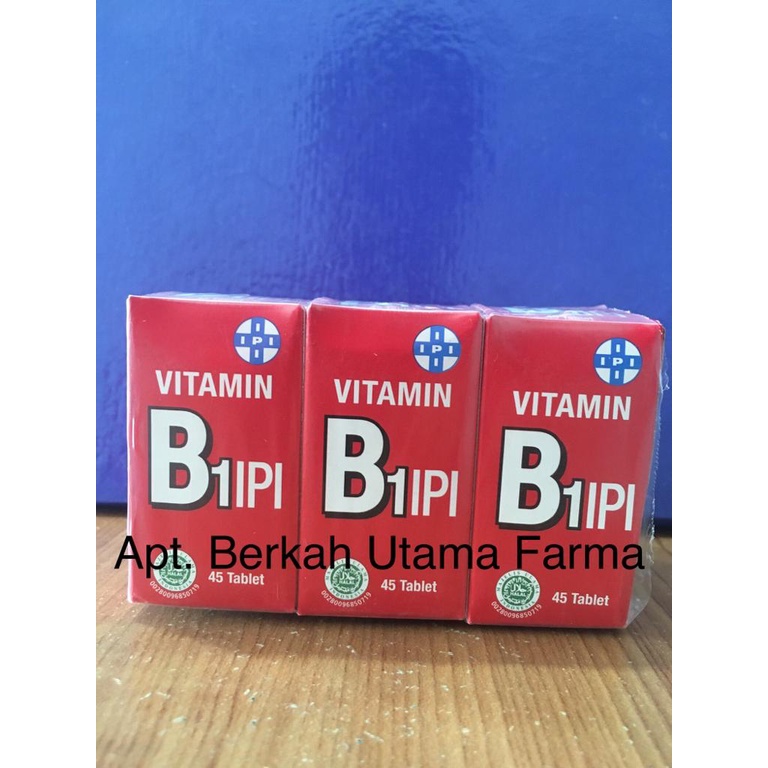 Jual Ipi Vitamin B1 Botol isi 45 Tablet | Shopee Indonesia