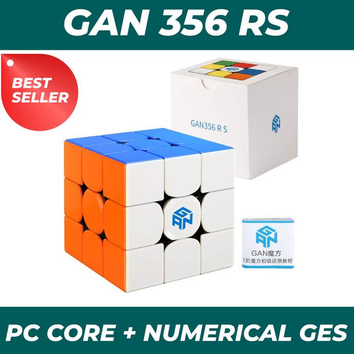 Jual Rubik 3x3 GAN 356 RS 3x3 Stickerless Original | Shopee Indonesia