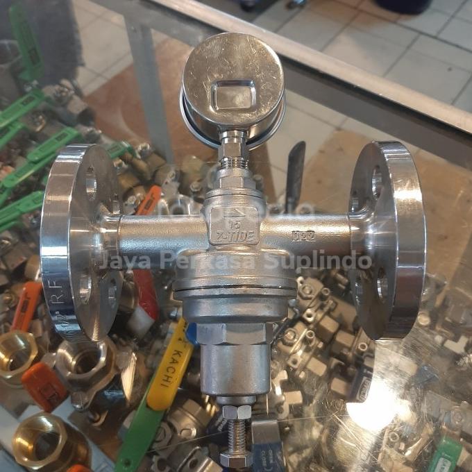 Jual Bpv Back Pressure Valve Ss316 Flange Jis 10K Size 1 Inchi | Shopee ...