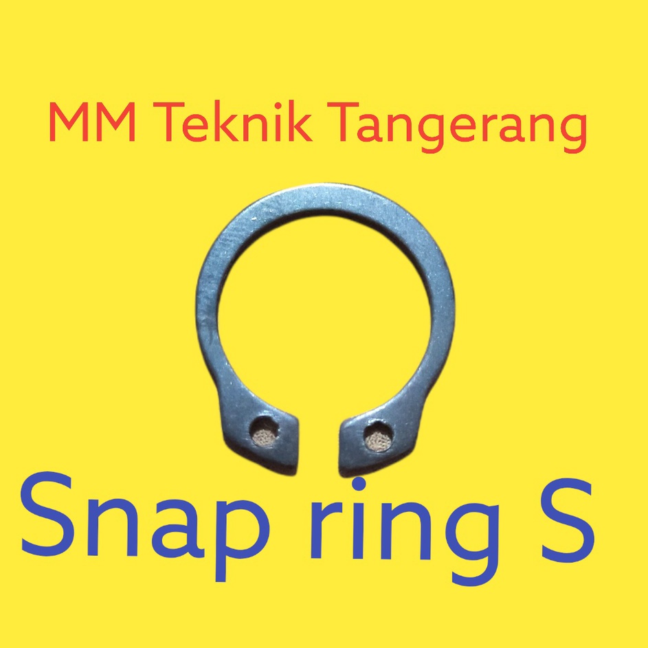 Jual → MSv Snapring S9 Snap ring Circlip External Retaining Tipe S 9 Penahan bearing Sparepart S ...