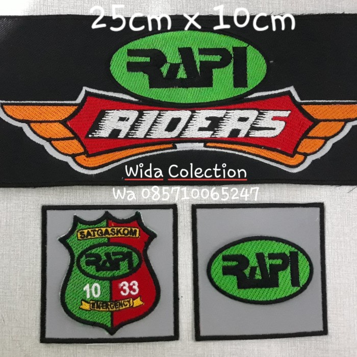 Jual LOGO RAPI RAIDERS 3 LOGO/SET | Shopee Indonesia