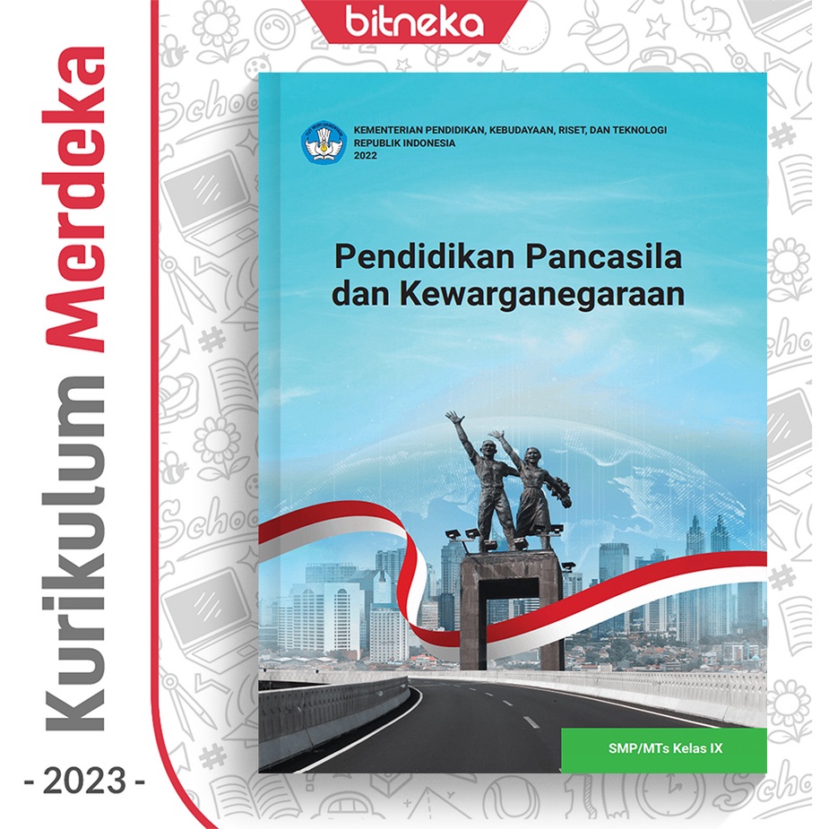 Jual Buku Siswa PPkn SMP/MTs Kelas 9 Kurikulum Merdeka Kurmer | Shopee Indonesia