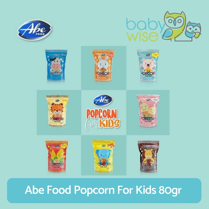 Jual Abe Food Popcorn For Kids 80gr | Shopee Indonesia
