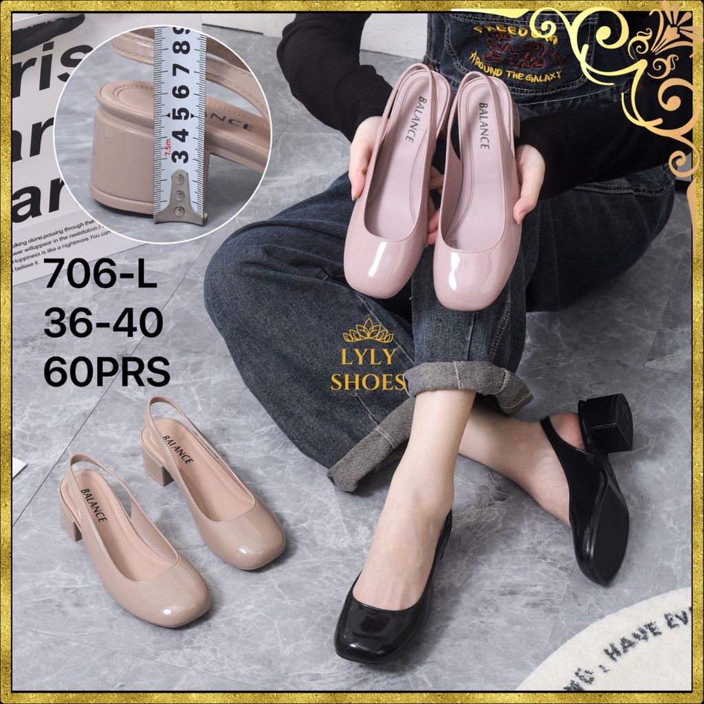 Jual Sepatu Kerja Wanita Wedges Semi Formal Ringan Nyaman Dipakai Hak ...