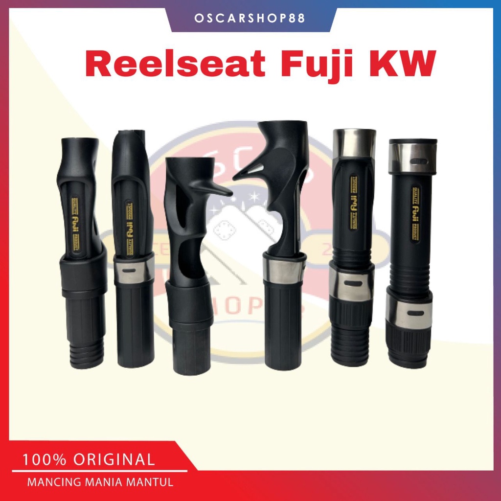 Jual Oscarshop88 reelseat joran fuji label gold kw ovs/bc/vss/dps/djs ...