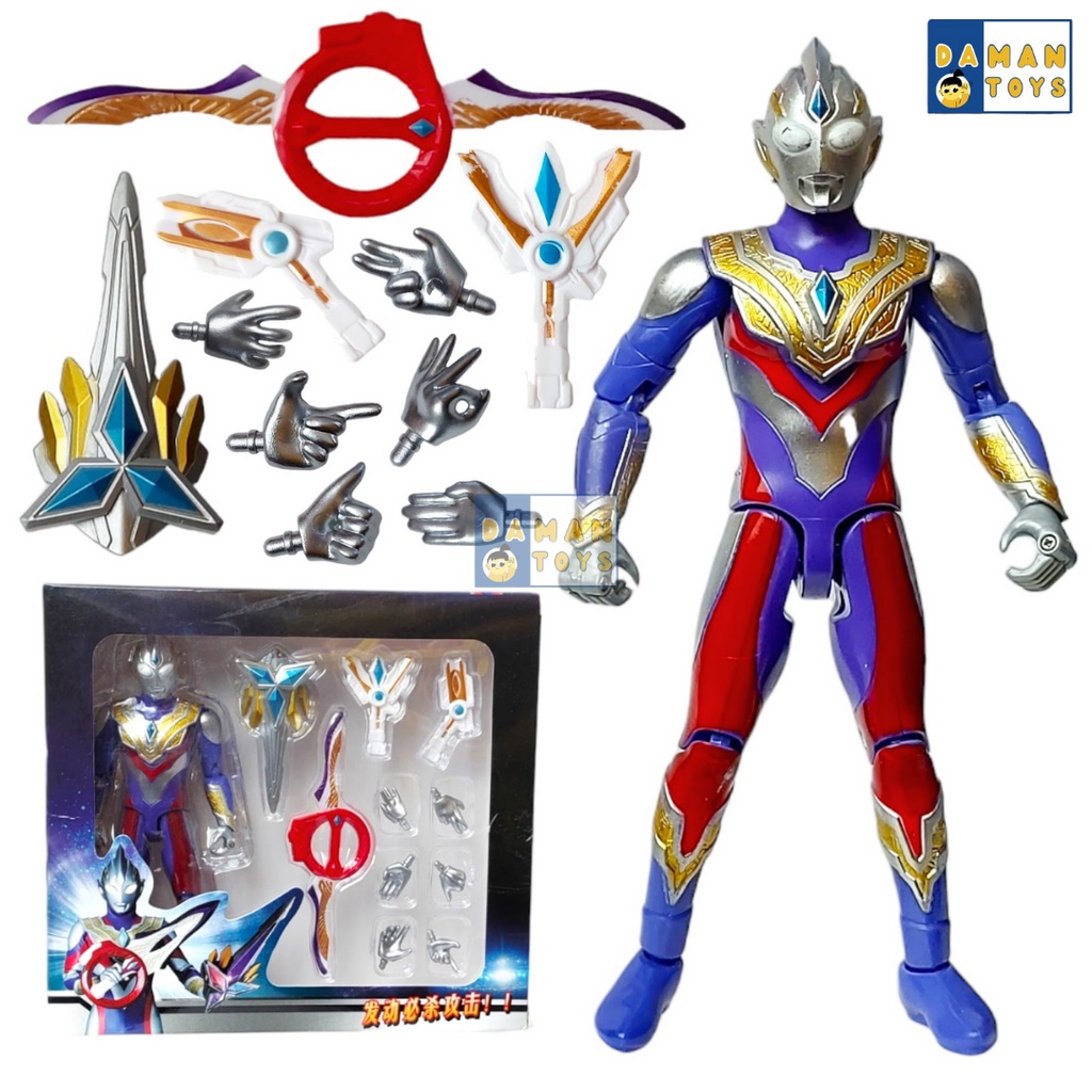 Jual Ultraman Trigger Multi SHF Ultra Action Figure Ultraman Z Delta ...