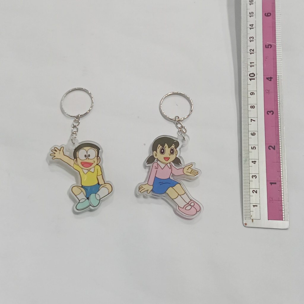 Jual paket Gantungan kunci couple Nobita dan Shizuka pasangan romantis ...