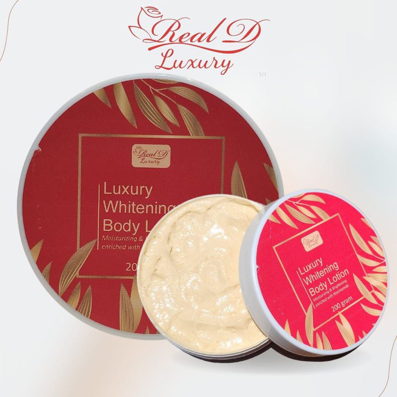 Jual Real D Luxury whitening body lotion | Shopee Indonesia