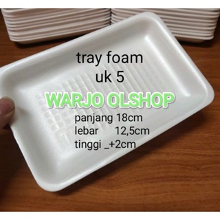 Jual TRAY FOAM UK 5*HARGA TERTERA UNTUK 50PCS*cocok untuk semua jenis ...