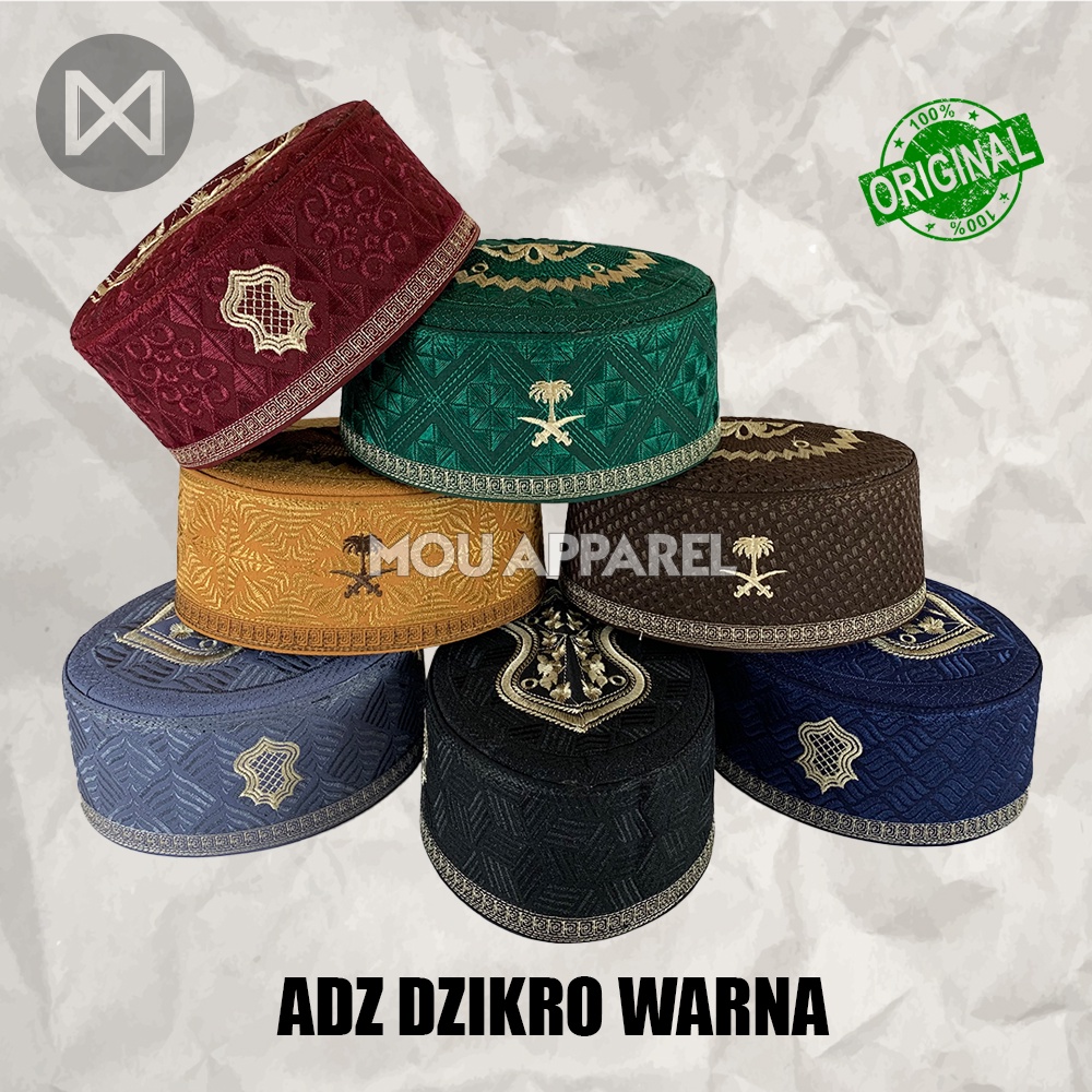 Jual Peci Kopiah Assagofah Terompah Nabi ADZ DZIKRO & NU Ukuran Anak ...