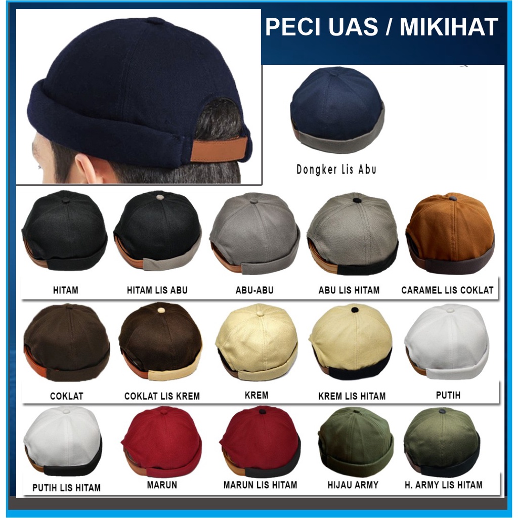 Jual Peci UAS - Mikihat - Peci Songkok, atau kopiah Kekinian Trendi ...