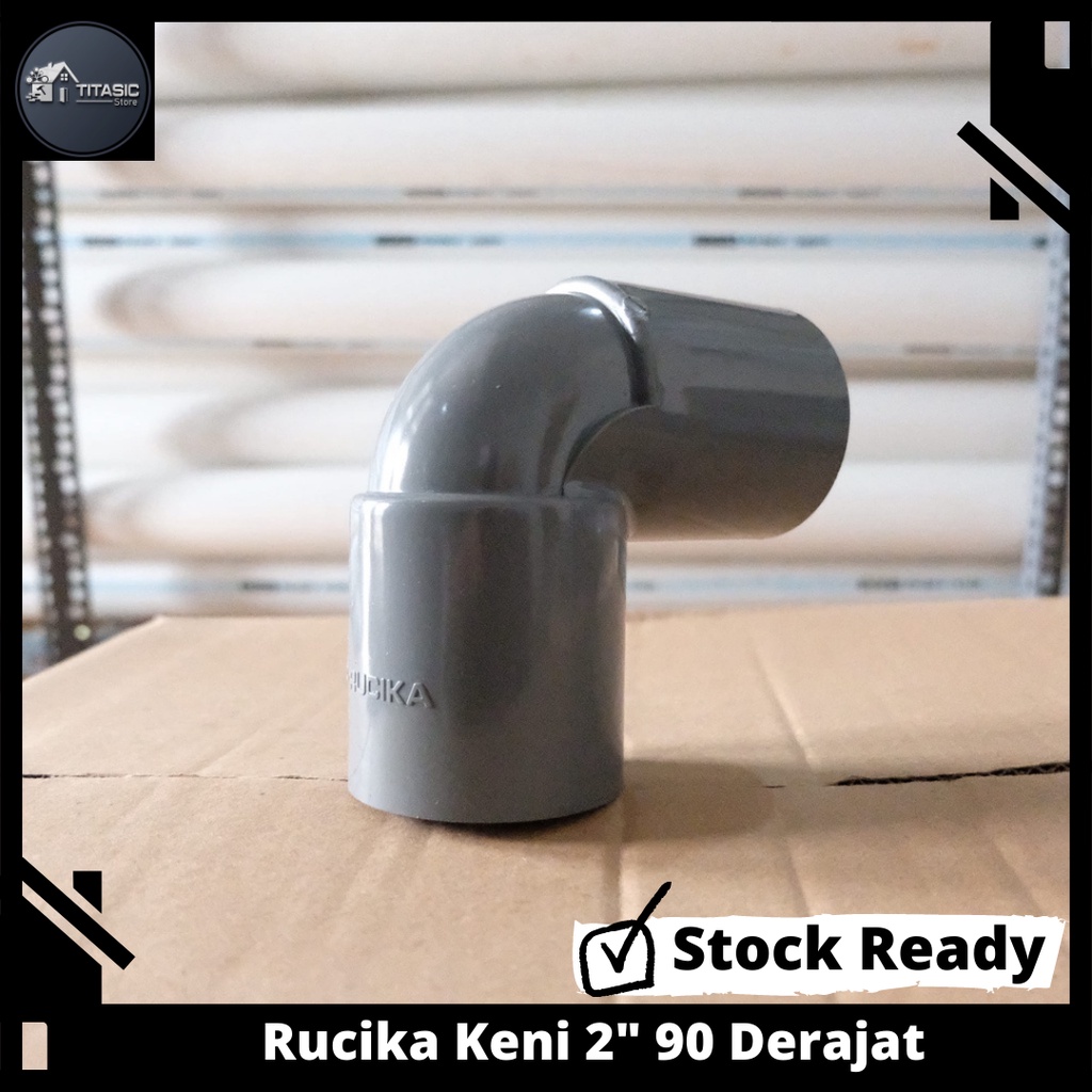 Jual Fitting Pipa Rucika Keni 2" Elbow 90 Derajat ORIGINAL TEBAL | Shopee Indonesia