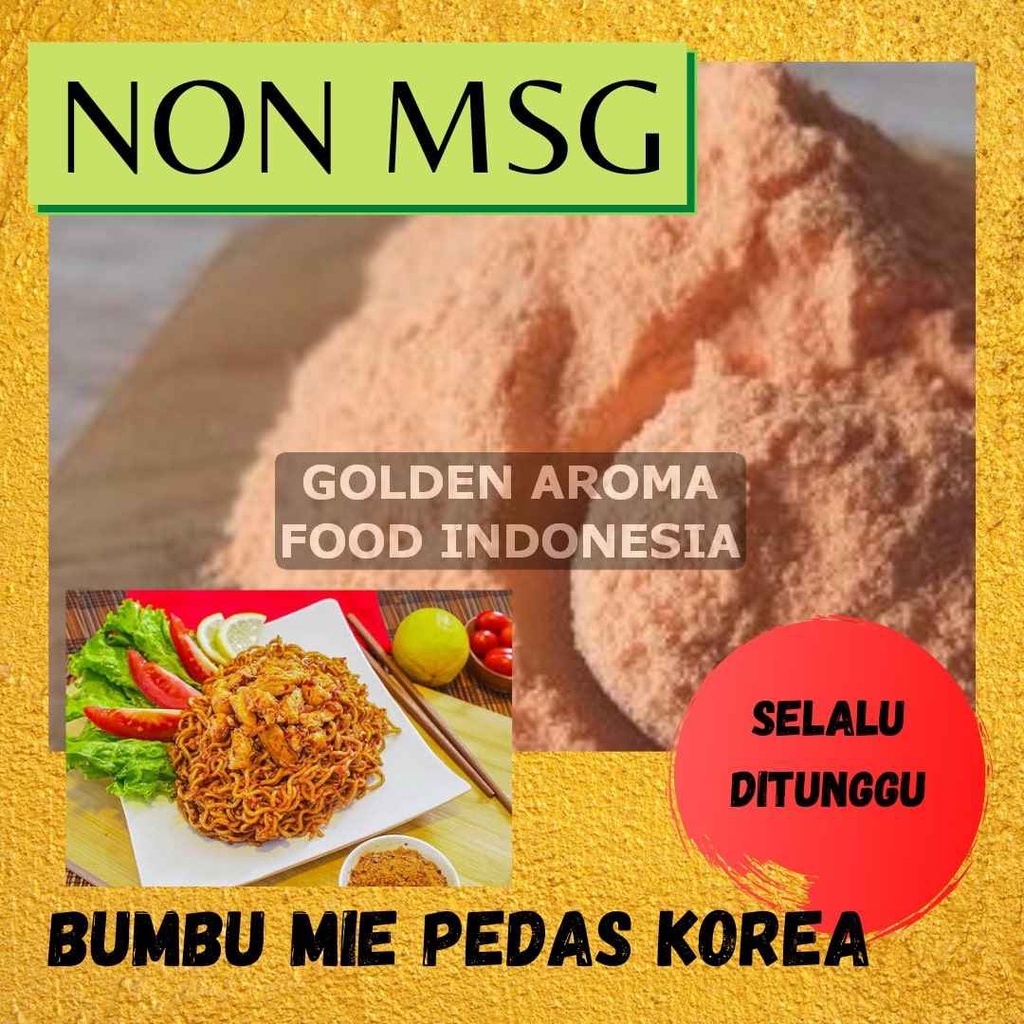 Jual Bumbu Hotpot Instan Mie Goreng PedasNon MSG 100Gr Sample Korean Spicy Noodles Kecil Tanpa ...