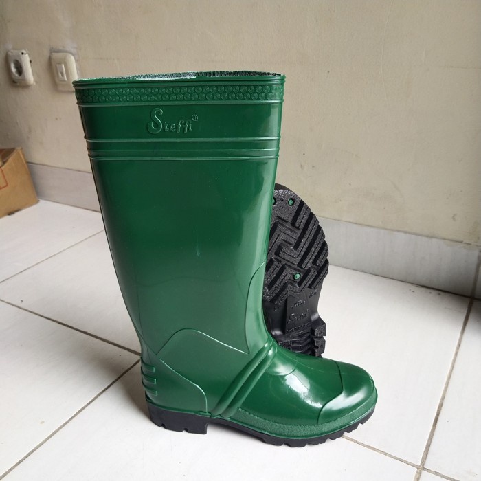 Jual Sepatu boot Proyek karet steffy Long -120B | Shopee Indonesia